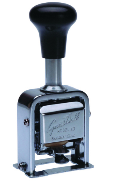 Automatic Numbering Stamp Machine 6 digits | Addprint Rubber Stamps