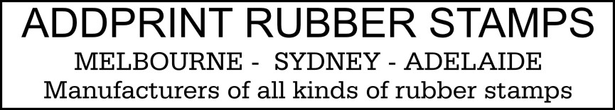 Shiny S832 | Addprint Rubber Stampsrubber stamps from Addprint Rubber ...